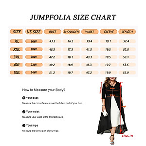 Jumpfolia Women's Plus Size 3/4 Sleeve V Neck Chiffon Contrast Panel Cocktail Semi Formal Midi Dresses Navy Blue