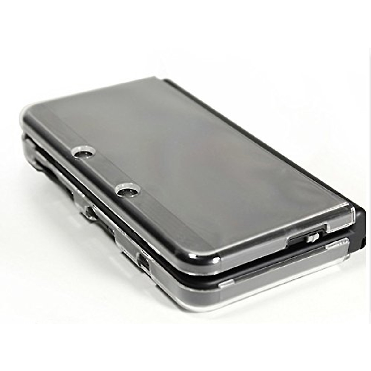 For New 3DS Case Ultra Clear Crystal Transparent Hard Split Shell Protective Case Cover Skin Housing Shell Case Cover