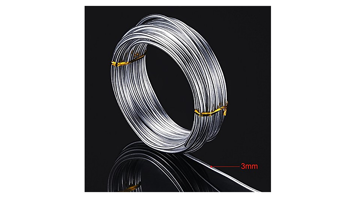 32.8ft Aluminum Craft Wire - Flexible & Durable DIY Material