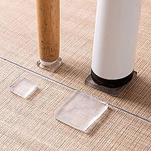 Toxz 4pcs Washing Machine Shock Proof Pads,Refrigerator Anti-Slip Mat,Table Cabinet Chair Furniture Cushion,PU Material,Shock Absorbers