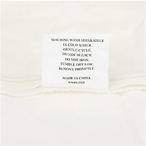 Comfort Spaces Ruched Faux Fur Plush 3 Piece Throw Blanket Set Ultra Soft Fluffy with 2 Square Pillow Covers, 50"x60", Ivory