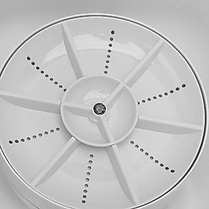 jerss Countertop Dishwasher, Timed Shutdown Portable Countertop Dishwasher 8.5V 2A for Apartment (White)