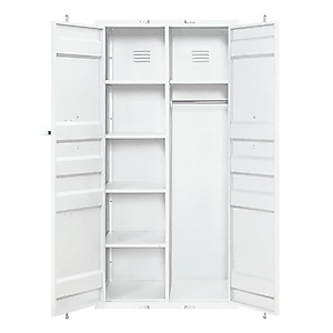 Acme Cargo Wardrobe (Double Door) in White