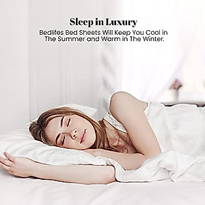 Bedlifes Twin Sheets Set- Cooling Sheets-Ultra Soft-Silky-Breathable-Deep Pocket- 1800 Series Bedding Set Microfiber- Green Bed Sheets Twin Size 3 Pieces