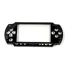 for Sony PSP 1000 PSP1000 Black Front Faceplate Shell Case Cover Proctector Replacement