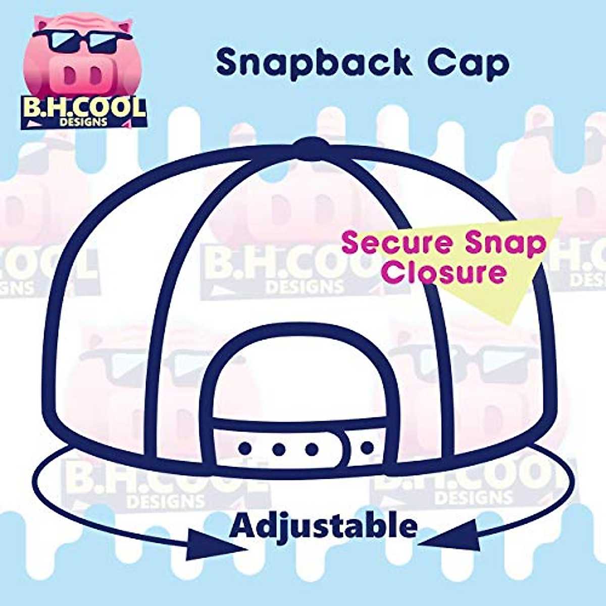 of Course I'm Right! I'm A Hypes! - Yupoong 6089 Structured Flat Bill Snapback, Black, One Size