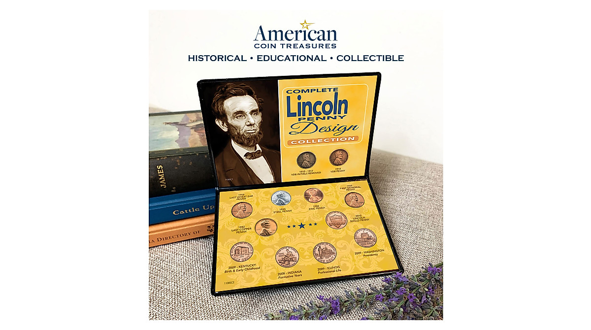Complete Lincoln Penny Design Collection for Collectors