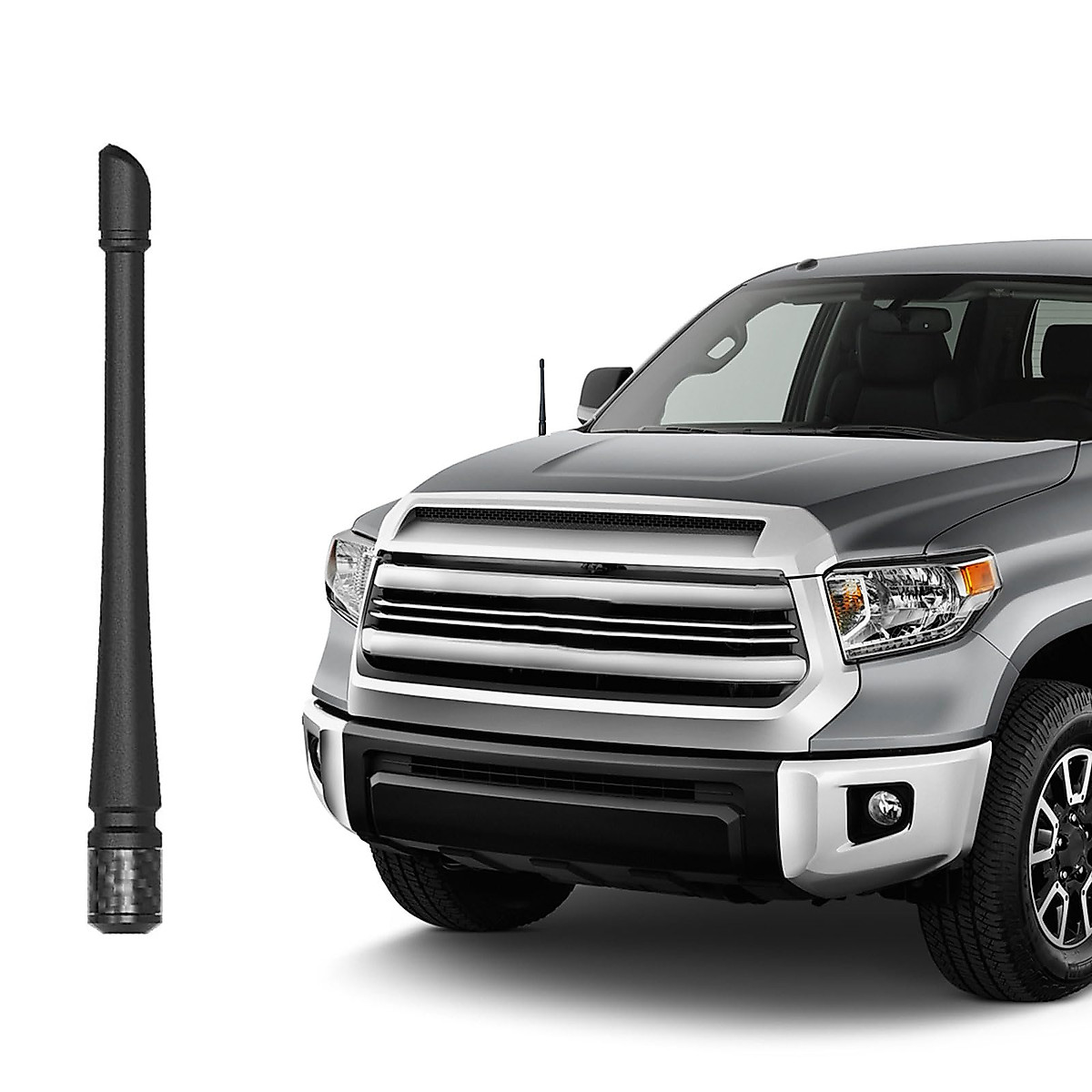 7 Inch Antenna for Toyota Tundra 2000-2022 Toyota Tacoma 1995-2015 Car Wash-Proof Radio Antenna for FM/AM Truck Antenna Replacement Toyota Tundra Tacoma Accessories Flexible Rubber Toyota Antenna