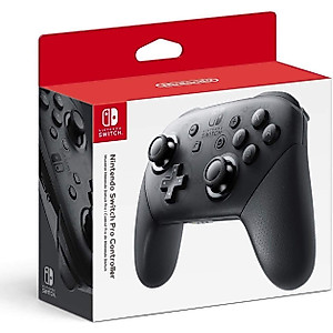 Nintendo Switch Pro Video Game Gaming Controller, Black (Renewed)