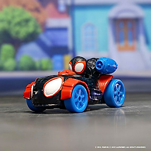 Spidey and his Amazing Friends Amazing Metals Race Car 1:64 Scale (Miles Morales: Spider-Man)