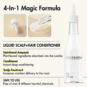 AFTER ALL! Sleek Conditioner - For All Hair types | Nutrient-Rich, Hydrating Scalp and Hair Lamellar Water Conditioner for Silky & Soft Hair I No Sulfates, PEG, & Silicon| 10.14 fl.oz