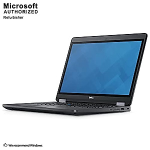 Fast Dell Latitude E5470 HD Business Laptop Notebook PC (Intel Core i5-6300U, 8GB Ram, 256GB Solid State SSD, HDMI, Camera, WiFi, SC Card Reader) Win 10 Pro (Renewed)
