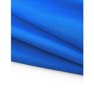 CRZ YOGA Pima Cotton Long Sleeve Workout Shirts for Women Loose Fit Athletic Yoga Shirt Casual Boat Neck Fall Tops Strong Blue Medium