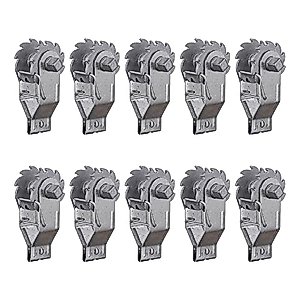 Fence Shock Electric Fence Wire Strainer, 10PCS Heavy Duty Inline Wire Tensioner, Wire Ratchet Tensioner for Electric Fence, Farm Fence