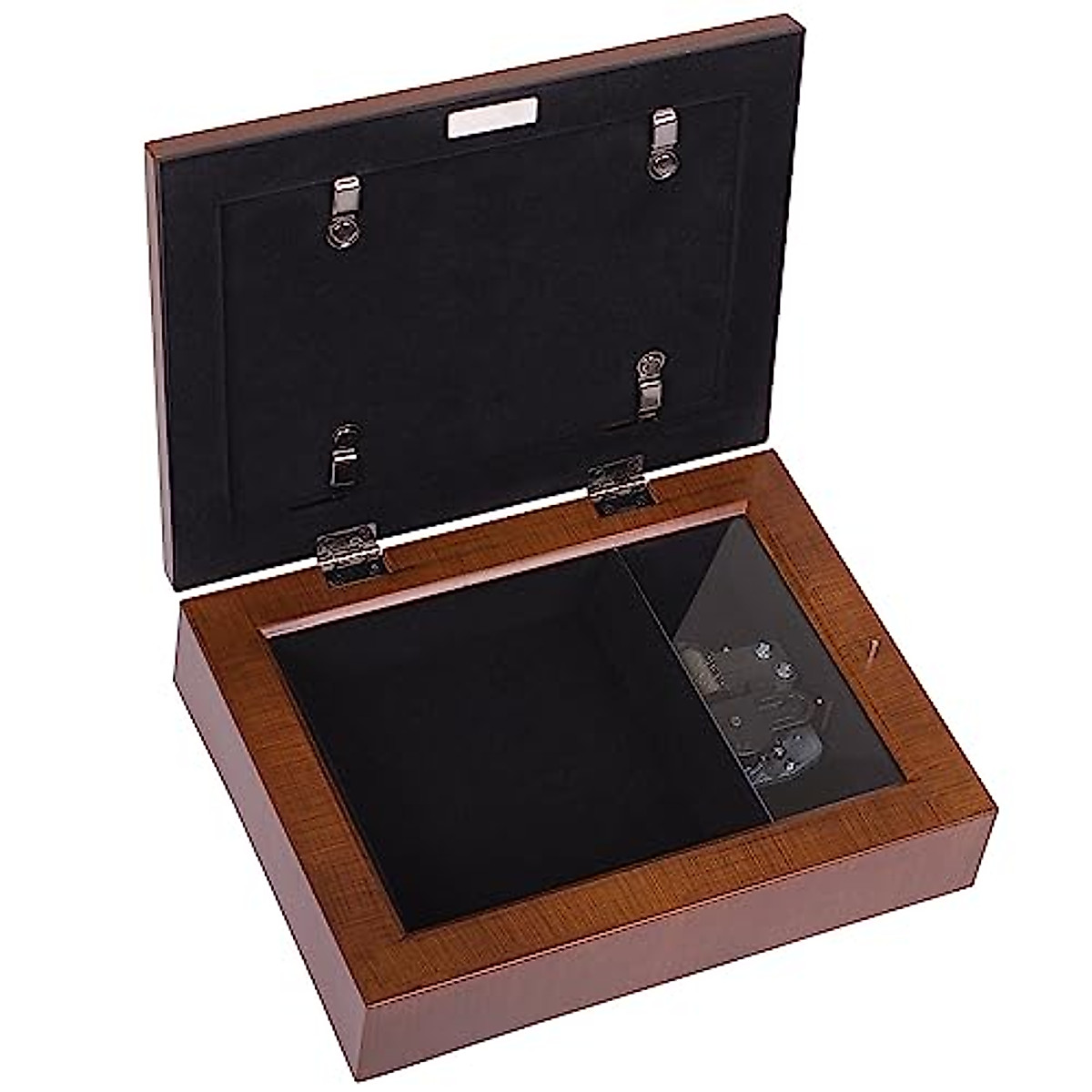 Cottage Garden Irish Prayer Always Have Shelter Woodgrain Rope Trim Jewelry Music Box Plays Irish Lullaby