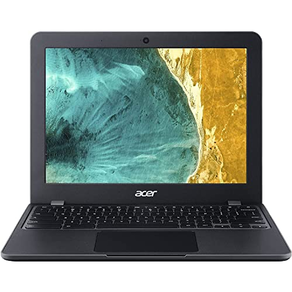 Acer Chromebook 512 12" HD Laptop Computer, Intel Celeron N4020 up to 2.6GHz, 4GB LPDDR4 RAM, 32GB eMMC, 802.11AC WiFi, Bluetooth 5.0, Type-C, Black, Chrome OS, BROAG 3Feet USB Extension Cable