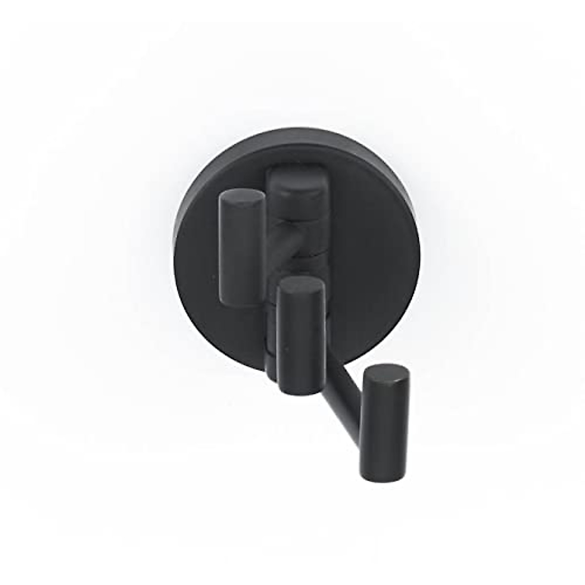 Alno Contemporary I A8385-MB Triple Swivel Robe Hook Matte Black