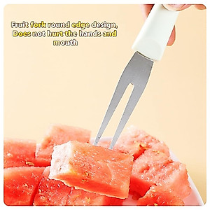 Watermelon Cutter Slicer Tool,3-in-1 Watermelon Cutter Slicer Tool, Watermelon Cutter,Stainless Steel Watermelon Popsicle Cutter,Watermelon Slicer Melon Cutter for Camping Kitchen Gadgets