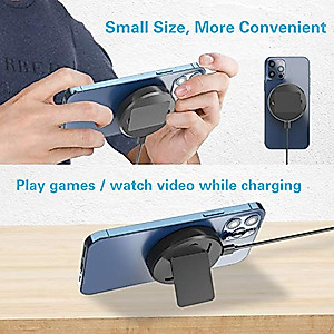 COSOOS Compatible with Mag-Safe Charger, Magnetic Wireless Charger for iPhone 14 Pro Max,14 Pro,14 Plus,14/13 Pro Max,13 Pro,12,Airpods 3,Fast Wireless Charging Pad with Adapter & 5ft Charging Cable