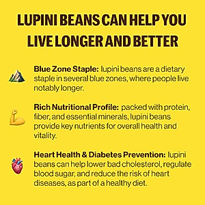 BRAMI Lupini Beans Snack, Variety Pack | 7g Plant Protein, 0g Net Carbs | Vegan, Vegetarian, Keto, Plant Based, Mediterranean Diet, Non Perishable, 5.3 Ounce (Pack of 8)