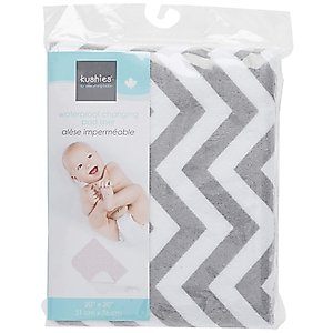 Kushies Baby Deluxe Change Pad, Terry Grey