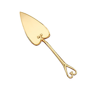 Wedding Cake Knife and Server Set, Cake Cutting Set for Wedding, Custom Cake Serving Set, Engraved Pastry Pie Server Cake Pizza Cutter for Wedding Birthday Party(Heart)