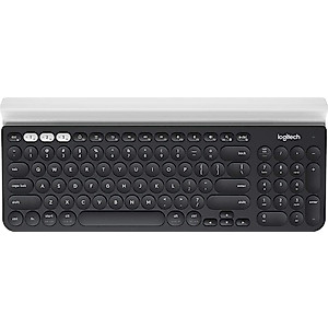 logitech K780 Multi-Device Wireless Keyboard for Computer, Phone and Tablet (Renewed)