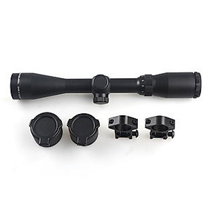 NyLeabon 3-9x40 Rifle Scope, Special Wire Reticle Scope with Fast Focus Eyepiece, Shockproof Airgun Scope, Shooting Scope