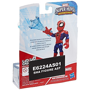 Playskool Heroes Marvel Super Hero Adventures Collectible 5-Inch Spider-Man Action Figure with Web Accessory, Toys for Kids Ages 3 and Up