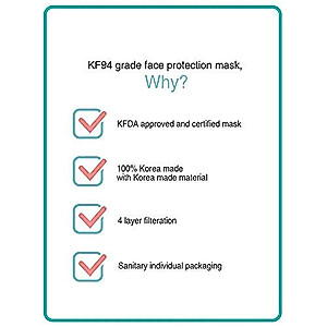 Pack of 50 High Specification KF94 Black face Masks,Reusable Safety Fàce Mẵsk. for Adults Coronàvịrụs Protectịon 4-Ply Filtеr Fàce Protection