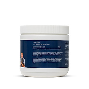 Dr. Jeff Werber Replenish Omega 3 Fatty Acid Chew for Pets & Dogs - Soft Fish Oil Chews with Natural Ingredients for Boosting Immune System and Regulating Inflammatory Response - 60 ct. (Small/Medium)