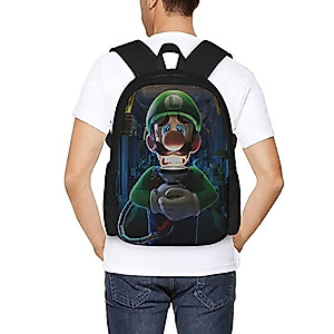 PINttyone Frightened School Bag College Student Backpack Travel Office Satchel Basic Daypack