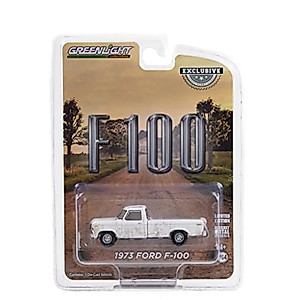 Greenlight 1:64 1973 Fod F-100 - White 30217 [Shipping from Canada]