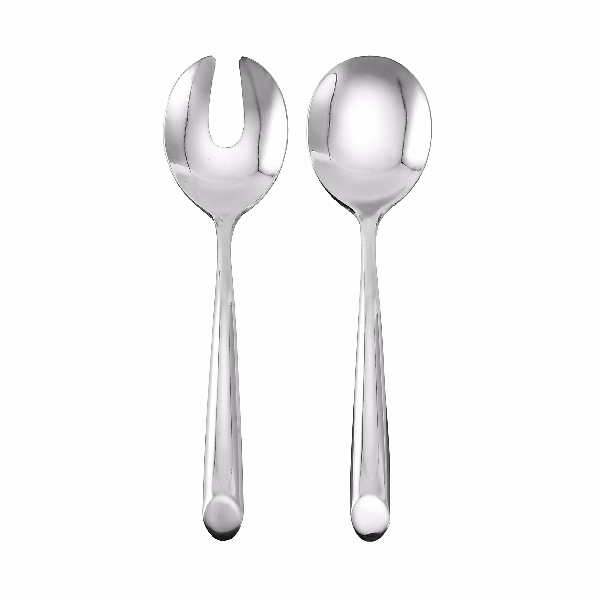 Towle Living Wave 2-Piece Stainless Steel Salad Serving Set