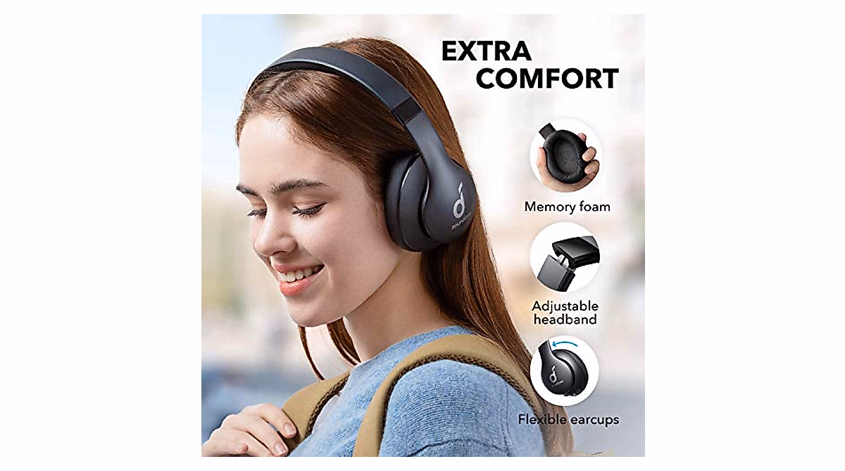 Anker Soundcore Life 2 Neo Wireless Headphones, Over Ear Wireless ...