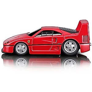 Ferrari F40 Red 1/64 Diecast Model Car by Muscle Machines 15558