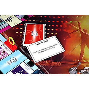 Monopoly Queen | Collectible Monopoly Game Featuring British Rock and Roll Band | Custom Game Board Featuring Familiar Artwork, Arenas, and More