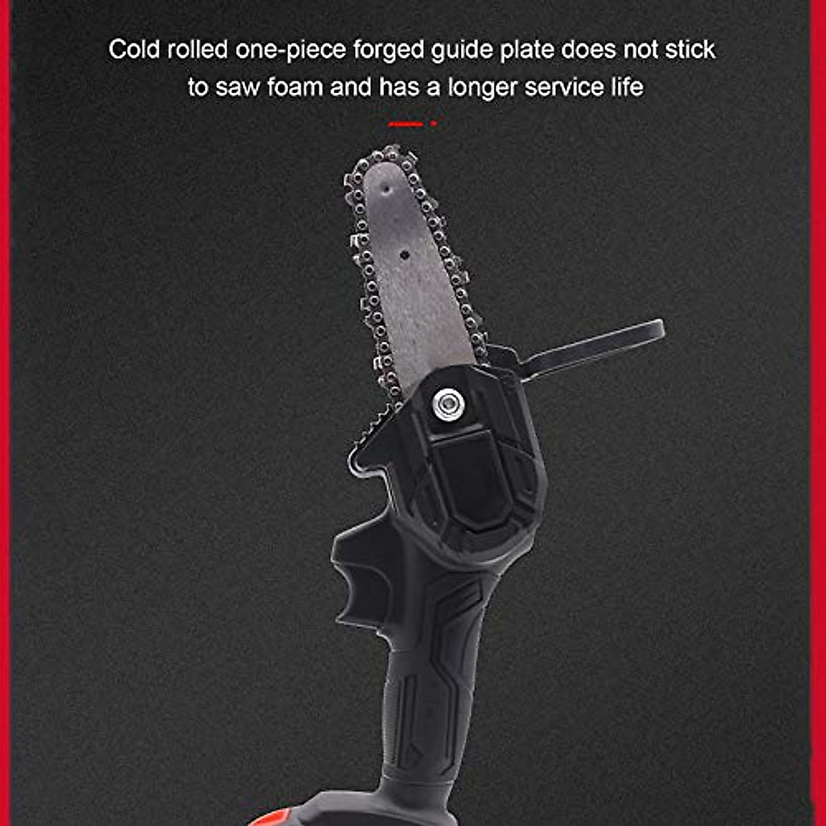 LIU Mini Chainsaw, Cordless Power Chain Saw, Portable Cordless Chainsaw, for Cutting Wood Branches in Gardens and Gardens