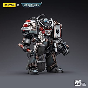 JoyToy 1/18 Warhammer 40,000 Grey Knights Terminators Caddon Vibova Action Figures 1