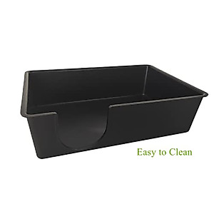 SDZGQPET Amypet Different Size Reptile Use Hide Cave for Snakes,Reptiles, Ball Pythons Durable Material Easy to Clean 10.2 x7.48 x 2.75inch (L)