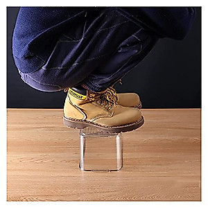 TIST Refrigerator Organizer Box with Lid, Clear Plastic Pantry Stackable Food Storage Box (Size : Small)