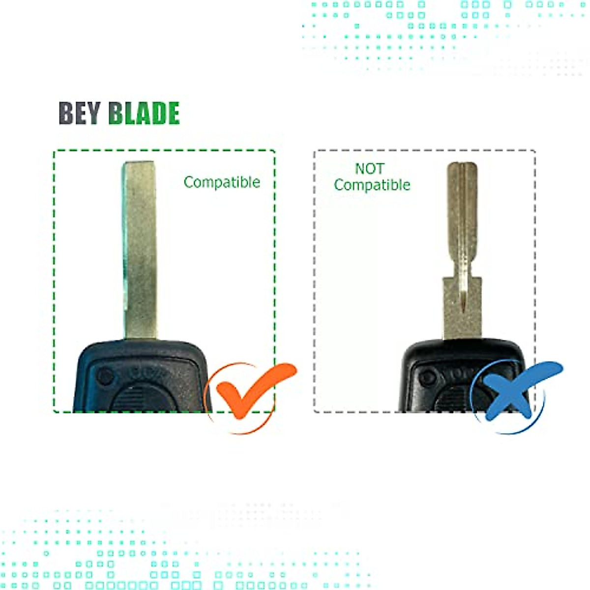 (Single) Extra-Partss Car Key Fob Replacement for 2002-2006 Land Rover Range Rover 3 Button Remote LX8FZV 267K1268 83G00040 (1)