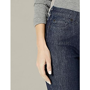 Amazon Essentials Women's Slim Bootcut Jeans, Mid-Rise, Stretchy, Rinsed, Size 16 Long