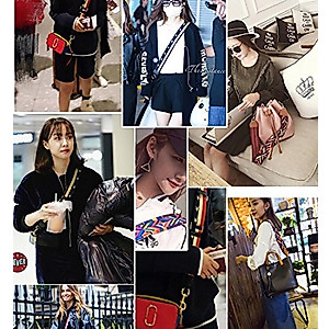 Purse Strap Replacement Guitar Style Multicolor Canvas Crossbody Strap for Handbags (37#)