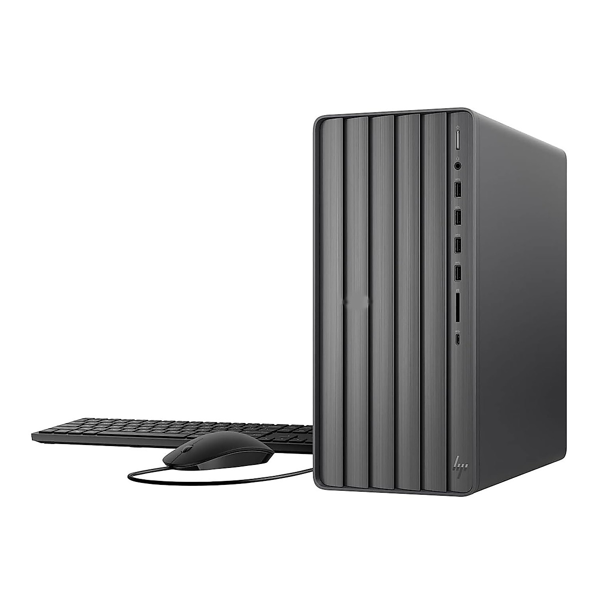 HP Envy i5 Tower Desktop, Intel i5-13400 Processor(Beat Intel i7-1255U), 32GB RAM, 2TB SSD Wi-Fi 6, SD Card Reader, HDMI, RJ-45, Windows 11 Home, Wired Keyboard & Mouse