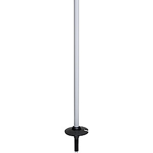 Goode G-Max Pole with Patented Composite Fiber Shaft, White/Silver, 48-Inch/120cm