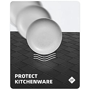 Color G Black Kitchen Mat Long Runner Kitchen Floor Mats Cushioned Anti Fatigue, 17”x71” Foam Comfort Kitchen Padded Mats for Standing, Waterproof Kitchen Sink Runner Rug