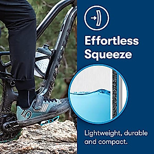 Polar Bottle - Session - 15oz Muck - Navy Blue - Water Bottle – Ideal for Your Mountain Bike Adventure - Fits Most Bike Bottle Cages