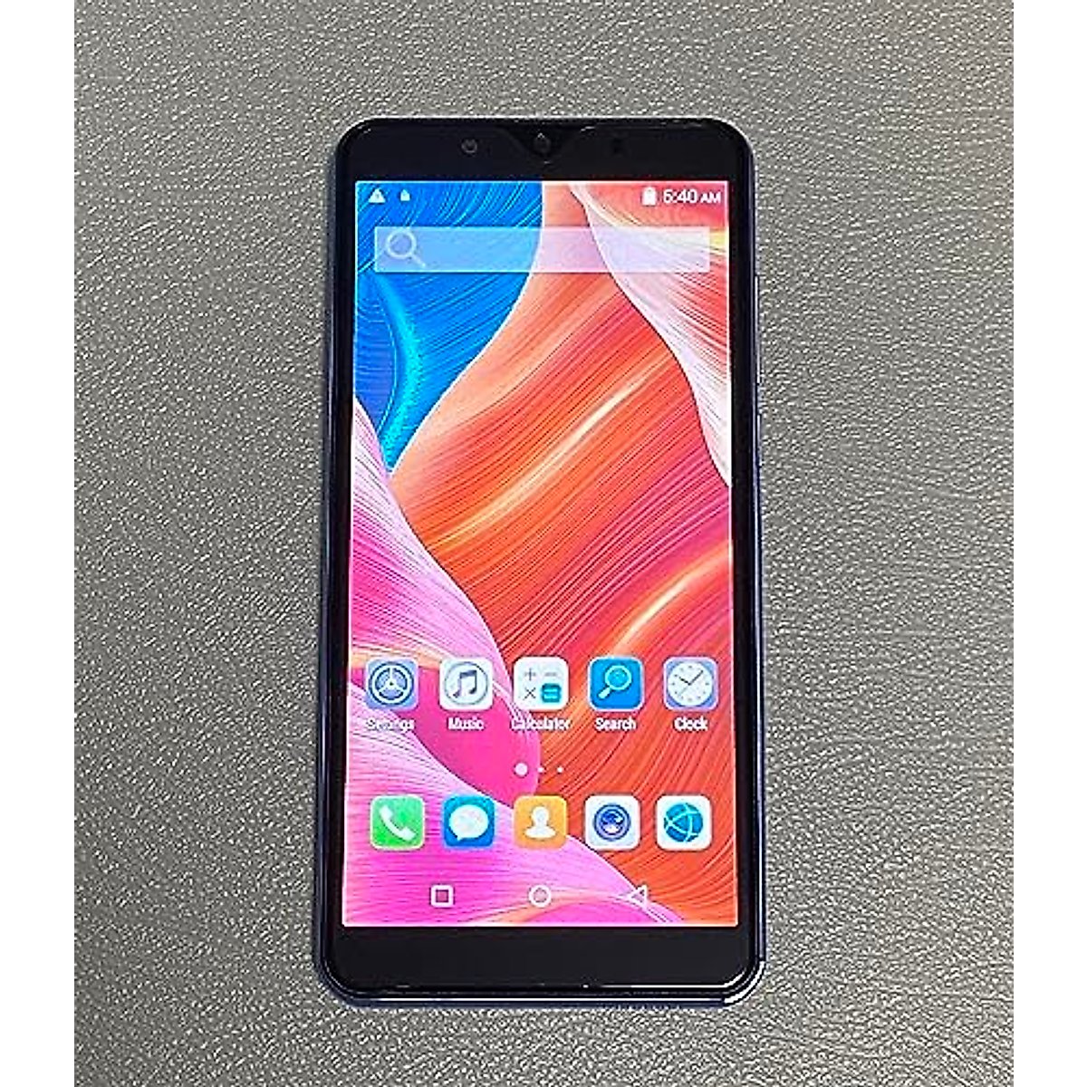 aderroo Unlocked Phone，X10, Android Smartphone，5.72-inch Screen，Front and Rear Cameras，Only Supports Dual SIM Card Frequency Band of 3GWCDMA ：850/1900/2100MHZ，1GB RAM 4GB ROM （Blue）