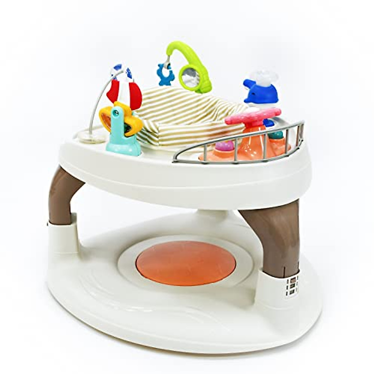 Storkcraft Imagination 3-in-1 Activity Center (Desert Sand) - Interactive Activity Center with Toy Tray, Rocking Function, and Jumping Board for Toddlers and Infants